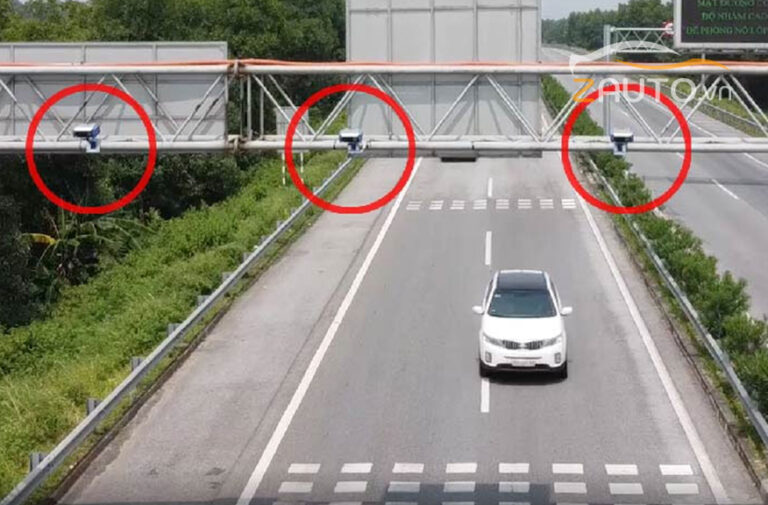 Thiết bị cảnh báo camera phạt nguội