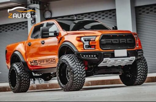Độ xe Ranger Raptor có đăng kiểm được không?